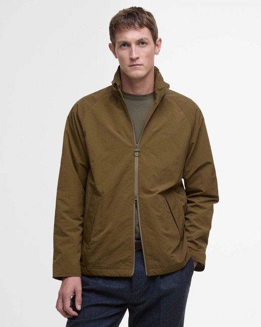 Barbour Keld Showerproof Jacket in Green for Men | Lyst UK