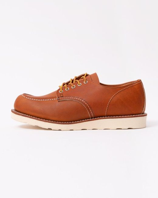 Red Wing Shop Moc Oxford Shoes in Brown for Men | Lyst