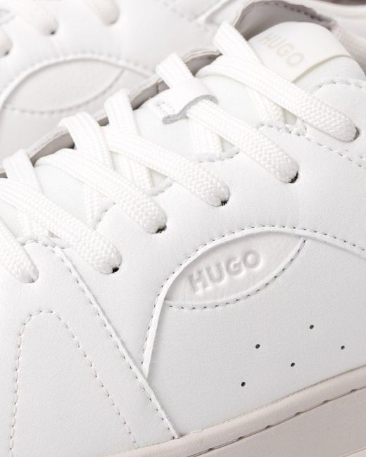 HUGO Hadrian Tenn Trainers in Natural for Men | Lyst