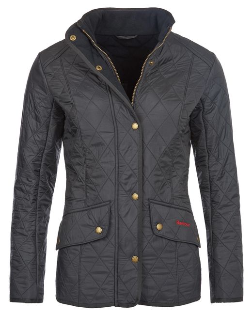 Barbour Cavalry Polarquilt Jacket in Grey | Lyst UK