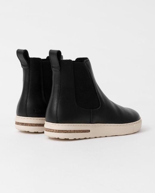 Birkenstock Bend Leather Chelsea Boots in Black | Lyst UK