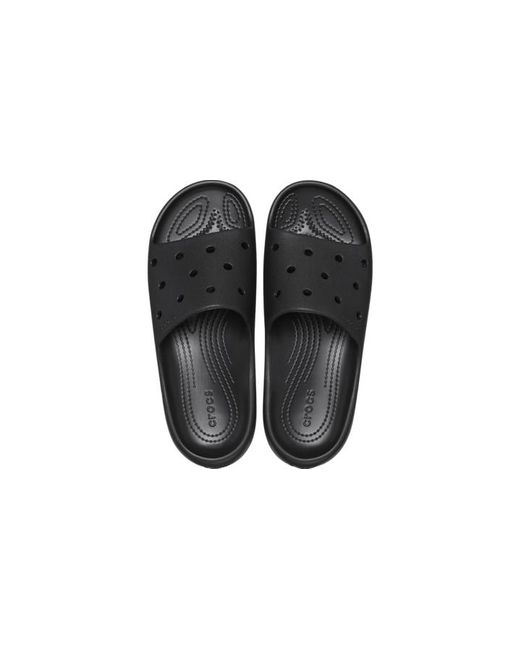 Crocs™ Classic Slide Croslite Sandals in Black | Lyst