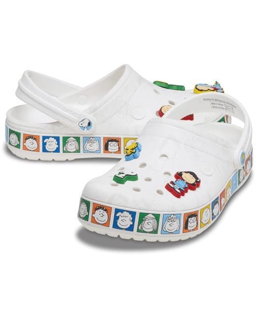 Crocs™ Peanuts Crocband in Metallic | Lyst UK