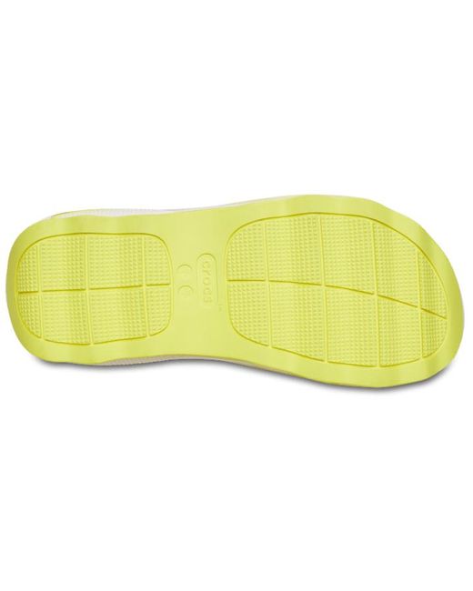 Crocs™ Mega Crush Triple Strap in Yellow | Lyst