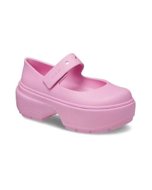 Crocs™ Stomp Mary Jane; Tweed / Tweed in Black | Lyst