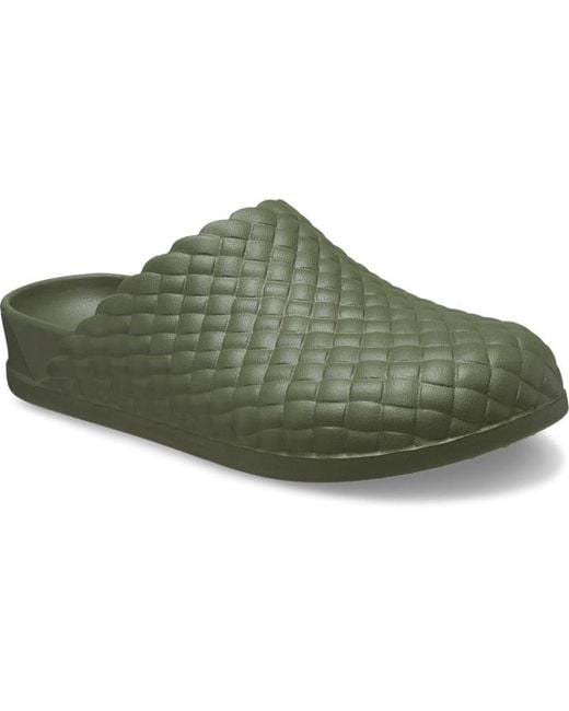 Crocs™ Dylan Woven Clog in Green | Lyst