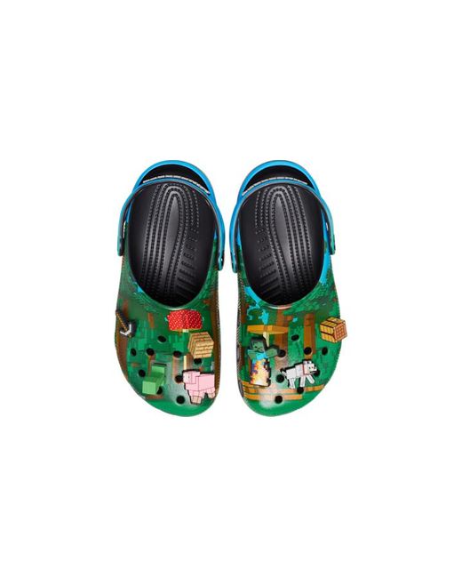 Crocs™ Minecraft Classic Clog in Green for Men | Lyst