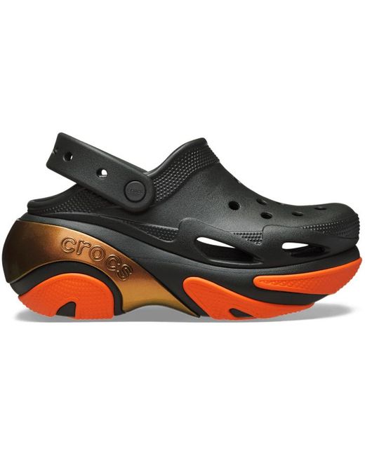 Crocs™ Bubble Crush Reflector Clog in Black | Lyst