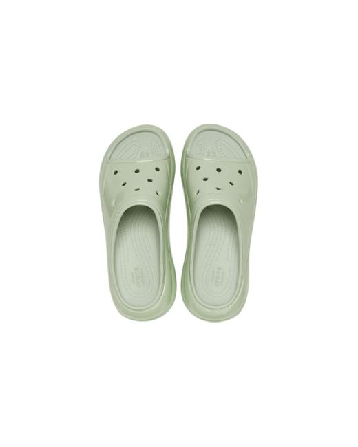 Crocs™ Crush High Shine Slide in Green | Lyst