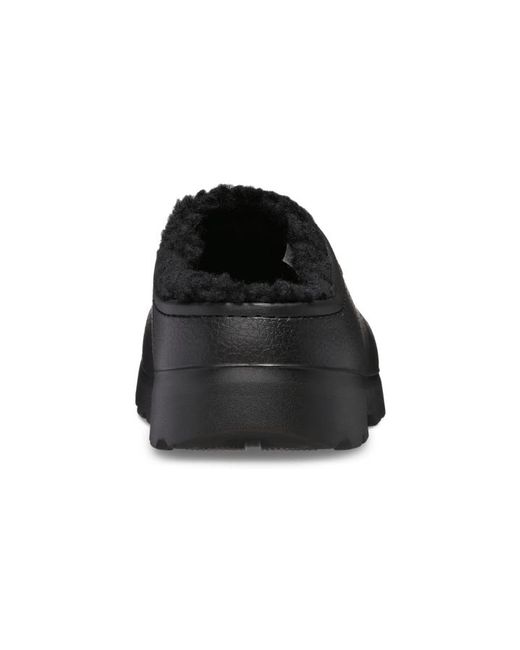 Crocs™ Dylan Lined Clog in Black | Lyst