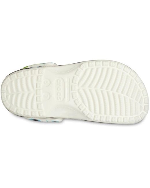 Crocs™ Classic Glow-In-The-Dark Swirl Clog; Multi in Black | Lyst