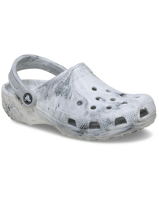 Crocs™ Classic Watercolor Marbled Clog in Black | Lyst