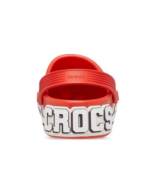 Crocs™ Off Court Logo Clog; Tomato in Red | Lyst