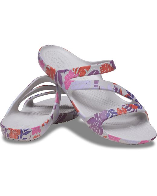 Crocs™ Kadee Ii Tropical Sandal; Pearl in Black | Lyst