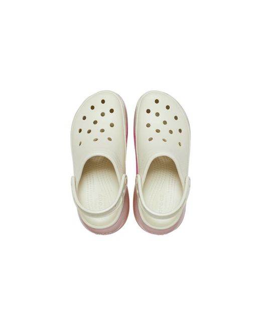 Crocs™ Classic Mega Crush Color Dip Clog in Natural | Lyst