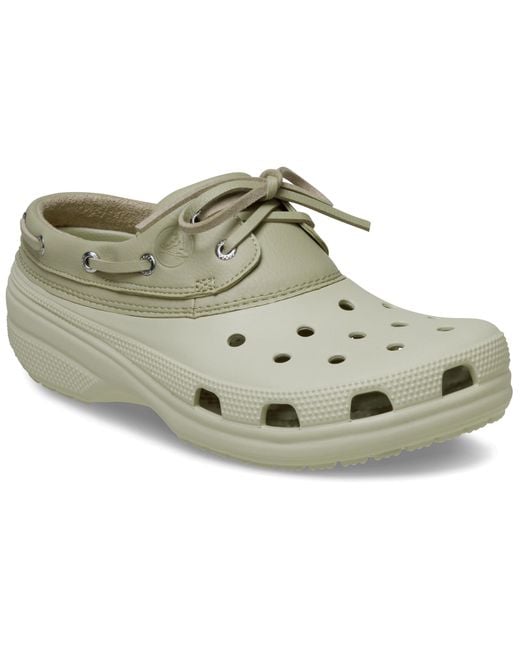 Crocs™ Classic Boat Shoe in Black | Lyst UK