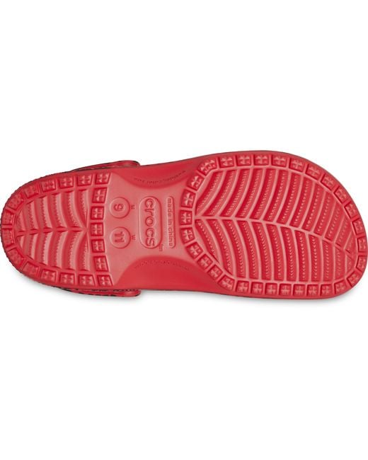 Crocs™ Warped Checker Clog; Varsity in Red | Lyst