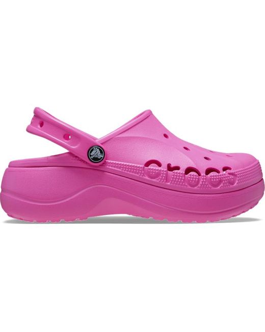 Crocs™ Baya Platform Clog in Purple | Lyst