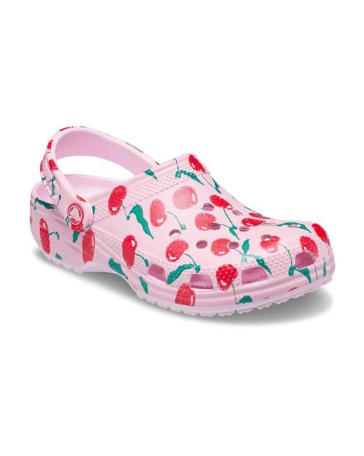 Crocs™ Classic Fresh Fruits Clog in Black | Lyst