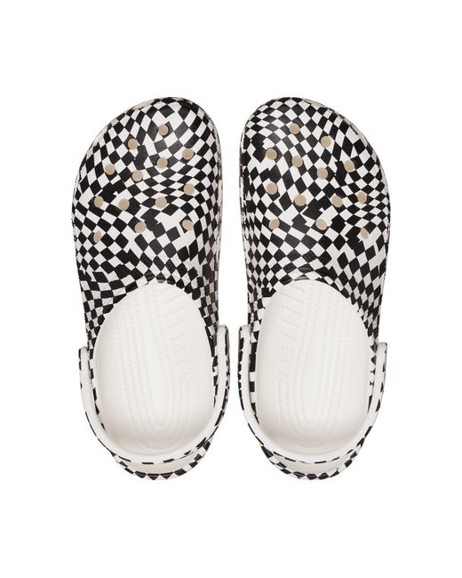 Crocs™ Warped Checker Clog in Black | Lyst