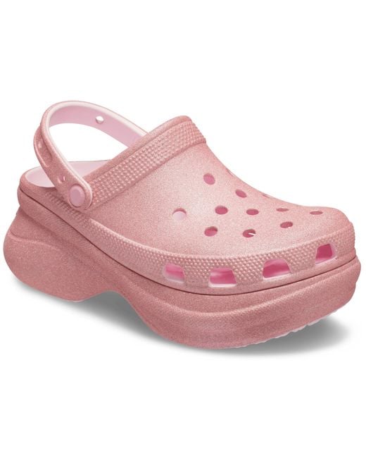 Crocs™ Bae Glitter Clog in Black | Lyst