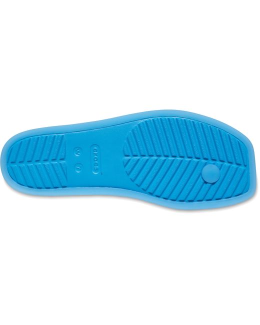 Crocs™ Miami Frosted Toe Loop in Black | Lyst UK