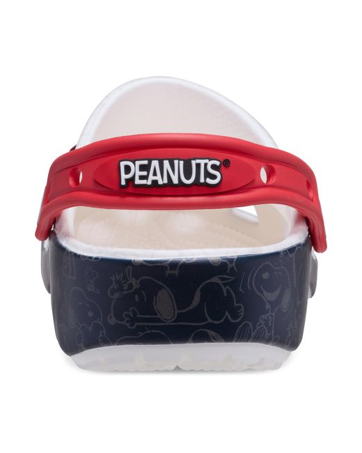 Crocs™ Peanuts Classic Clog in Red | Lyst