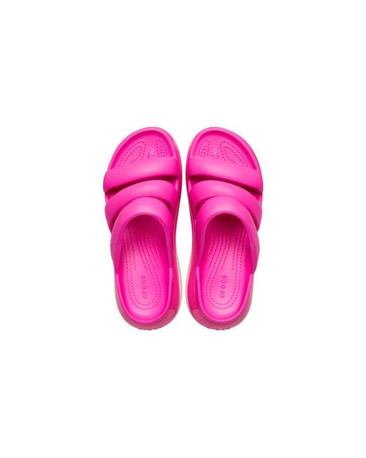 Crocs™ Mega Crush Triple Strap in Pink | Lyst