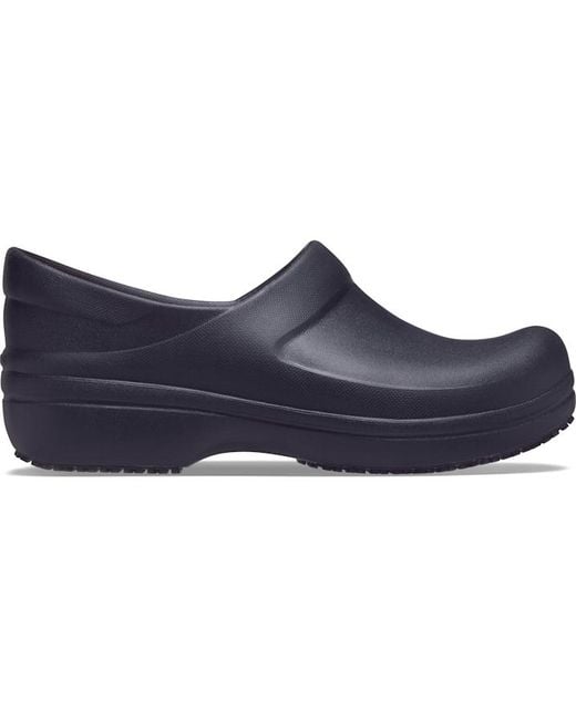 Crocs™ Neria Pro Ii Literide Work Clog in Blue | Lyst