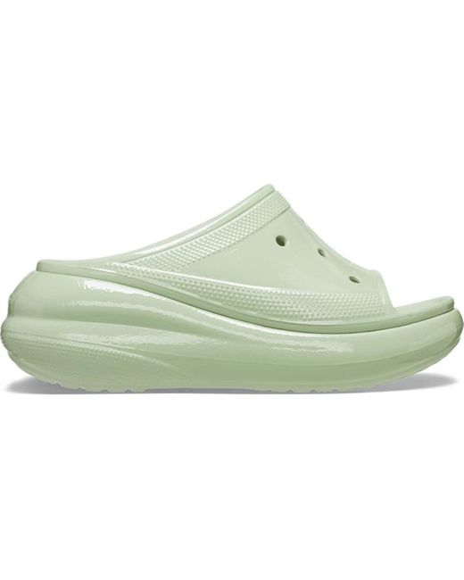 Crocs™ Crush High Shine Slide in Green | Lyst