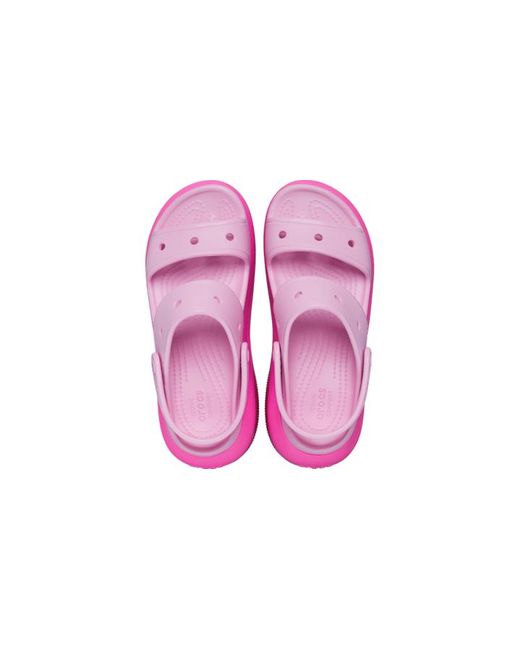 Crocs™ Mega Crush Matte Sandal; Tweed / Multi in Black | Lyst