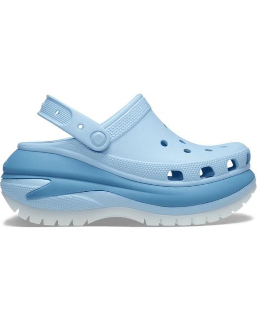 Crocs™ Mega Crush Matte Clog; Calcite in Blue | Lyst
