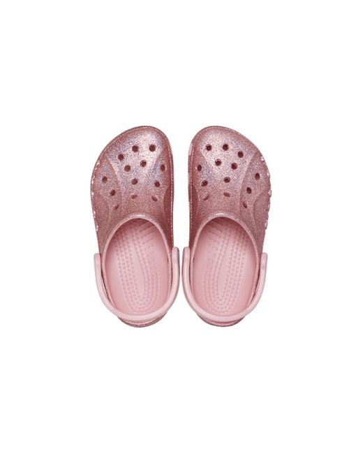 Crocs™ Baya Glitter Clog; Petal in Black | Lyst