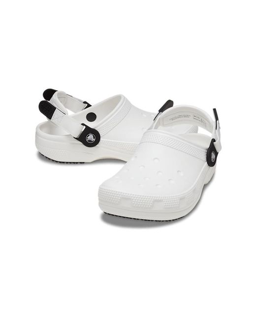 Crocs™ Classic Slip Resistant Work Clog in Black | Lyst