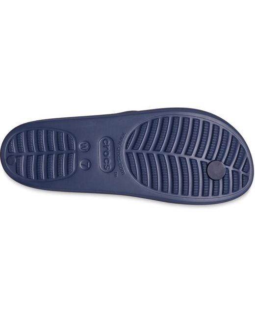 Crocs™ Baya Platform Flip in Blue | Lyst