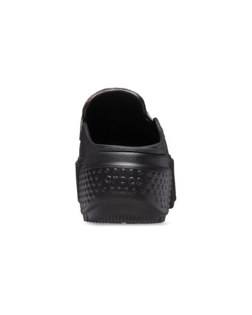 Crocs™ Stomp Leopard Loafer in Black | Lyst