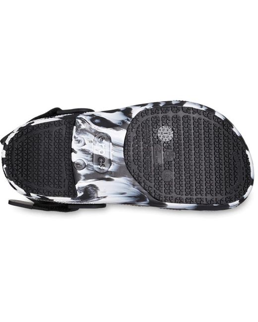 Crocs™ Classic Work Graphic Clog in Black for Men | Lyst