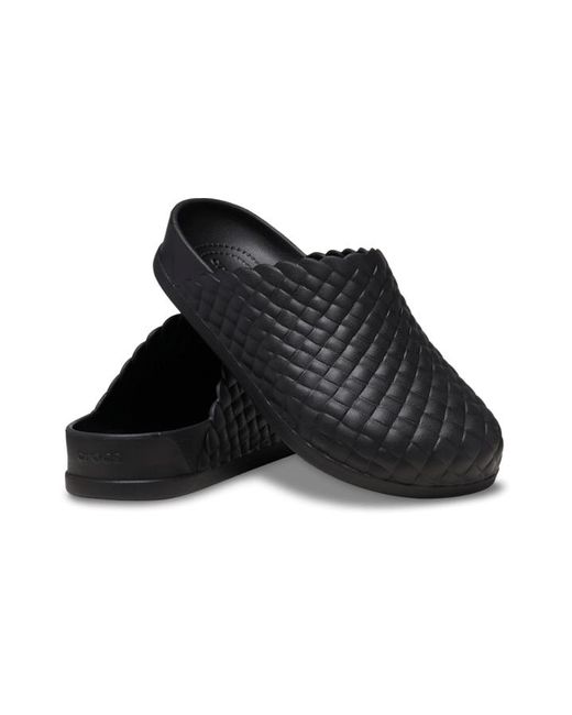 Crocs™ Dylan Woven Clog in Black for Men | Lyst