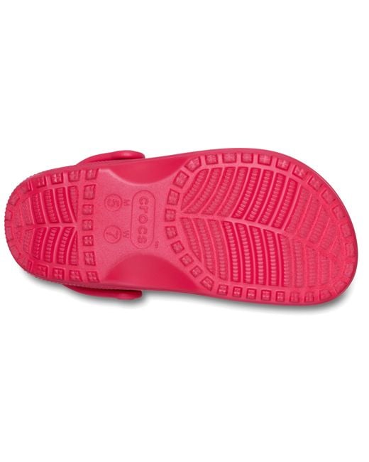 Crocs™ Classic Crafted Velvet Clog in Black | Lyst UK