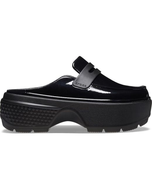 Crocs™ Adult Stomp Loafers in Black | Lyst