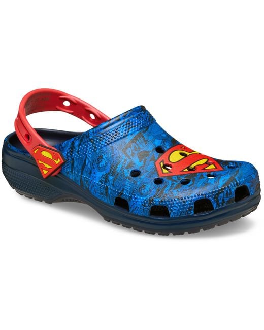 Crocs™ Superman Classic Clog in Blue | Lyst