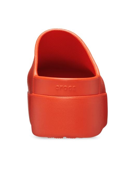 Crocs™ Dylan Platform Clog in Red | Lyst