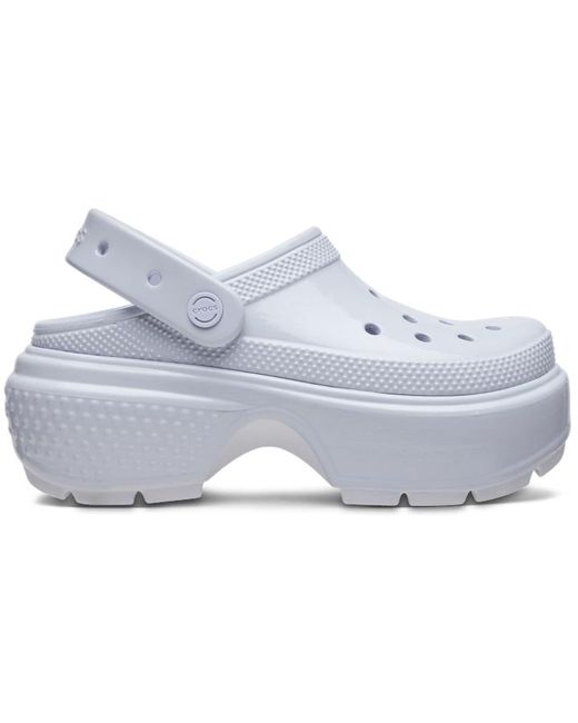 Crocs™ Stomp High Shine Clog in White | Lyst