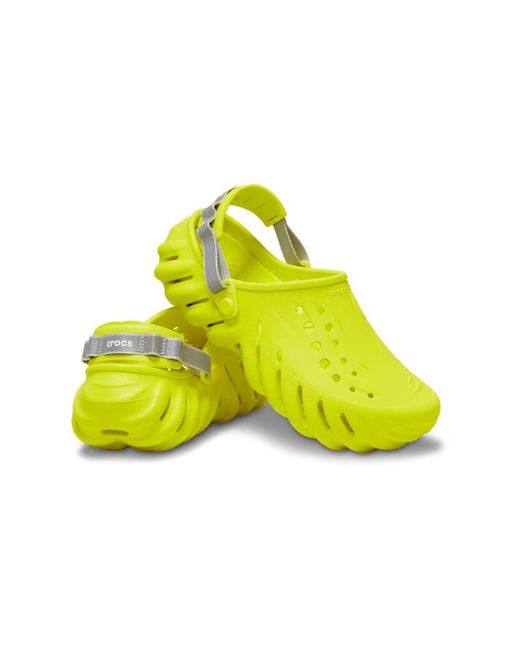 Crocs™ Echo Reflective Backstrap Clog in Yellow | Lyst