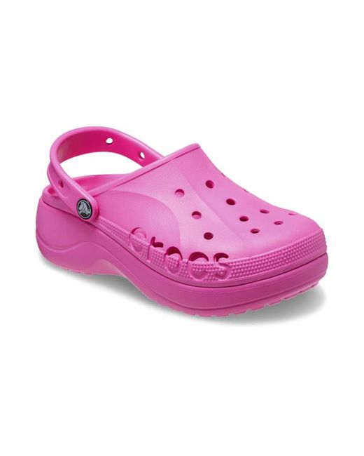 Crocs™ Baya Platform Clog in Purple | Lyst