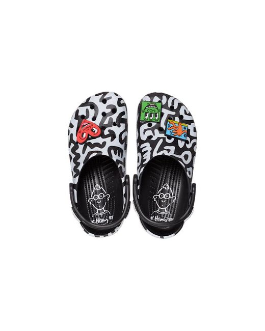 Crocs™ Keith Haring Classic Clog in Black | Lyst