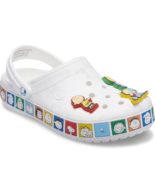 Crocs™ Peanuts Crocband in Metallic | Lyst UK