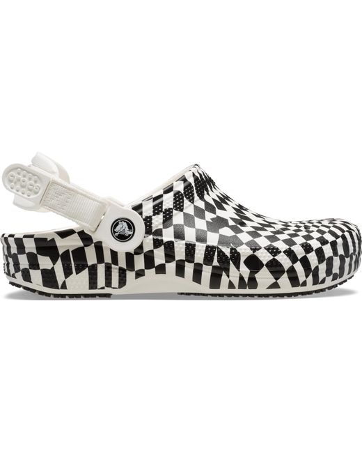 Crocs™ Classic Work Graphic Clog in Black | Lyst