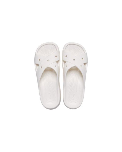 Crocs™ Cross Strap in Black | Lyst