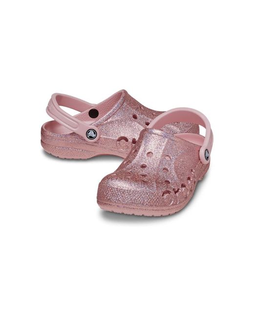 Crocs™ Baya Glitter Clog; Petal in Black | Lyst
